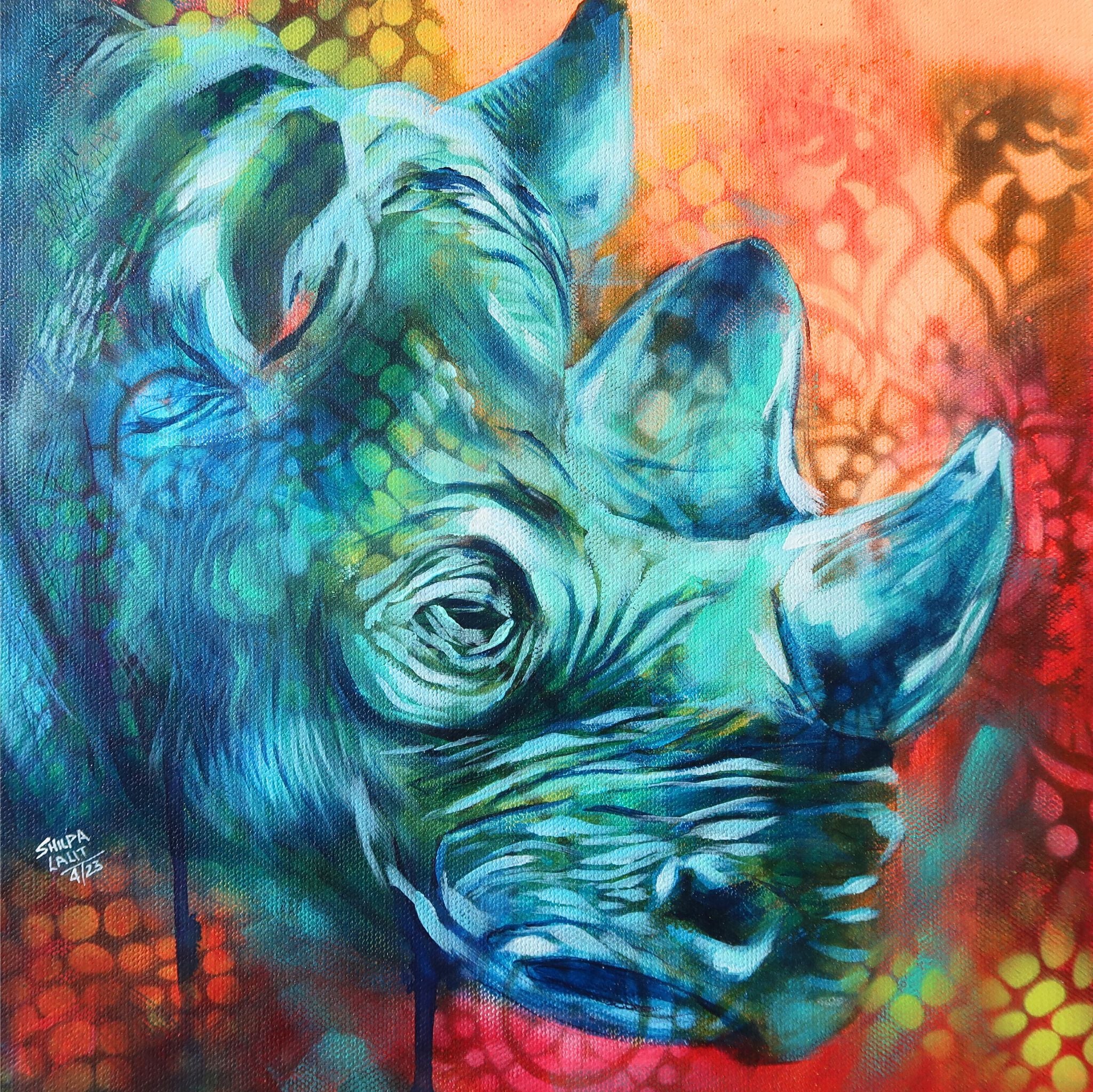 ORIGINAL ART :- " I am unstoppable " – Artyshils Art